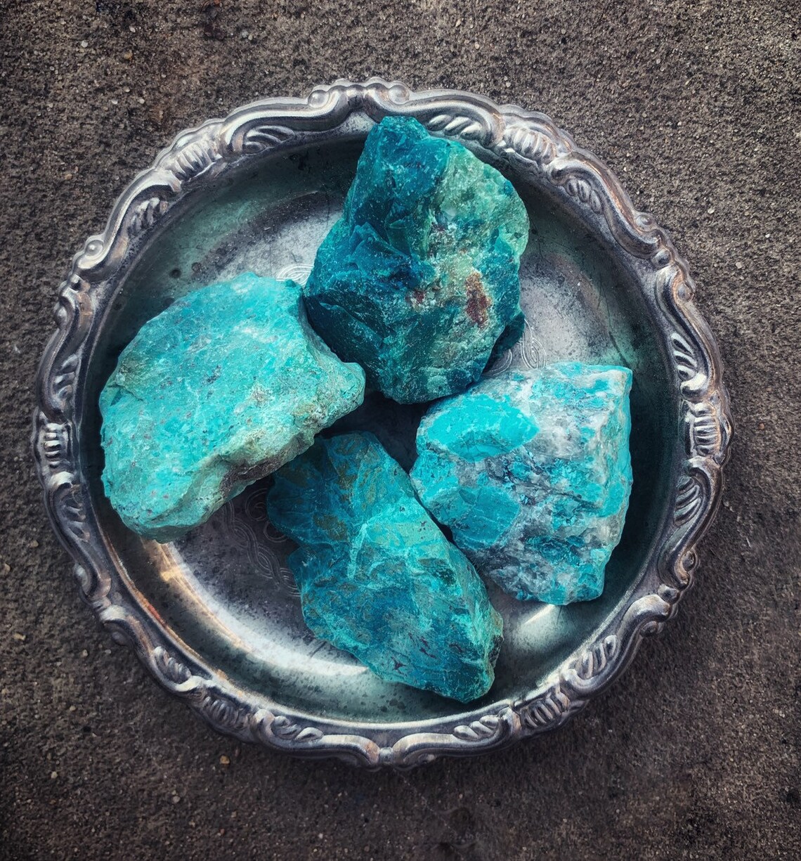 Raw Chrysocolla Gemstone Chrysocolla Stone Blue Crystal - Etsy