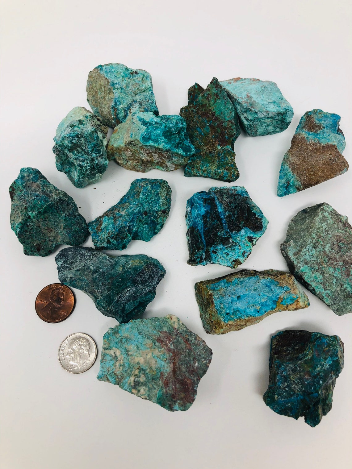 Raw Chrysocolla Gemstone Chrysocolla Stone Blue Crystal - Etsy