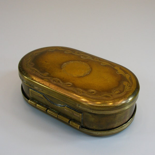 Brass Snuff Box - Etsy
