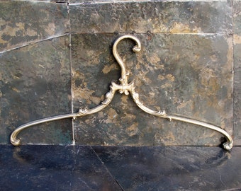 Brass Clothes Hanger Vintage Wedding Dress Hanger Bridal Dress | Etsy