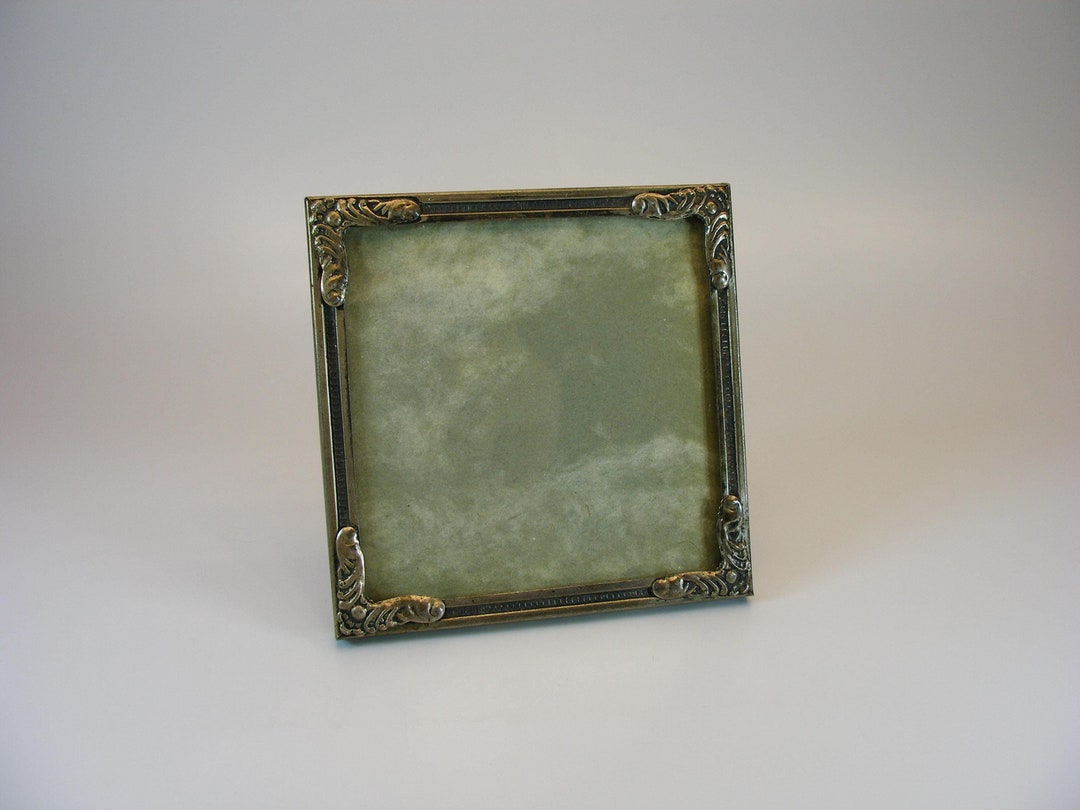 Square Photo Frame-square Vintage Photo Frame-wedding Ornate Brass ...