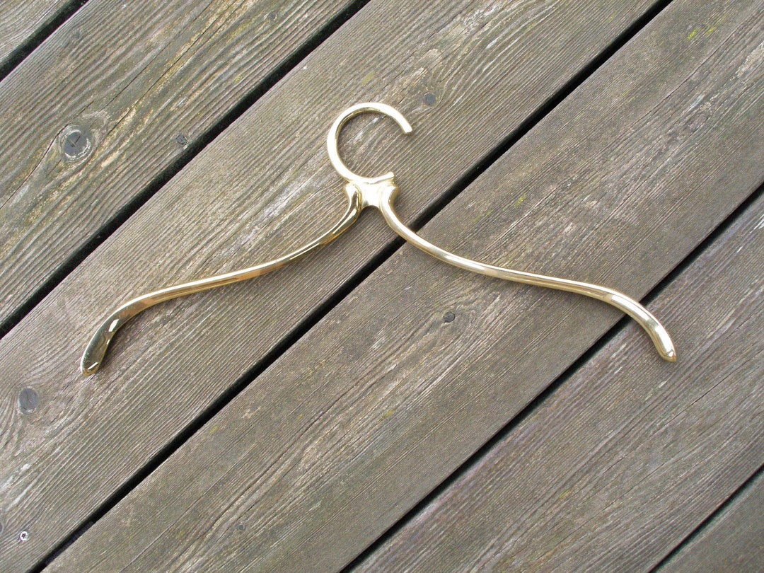 Vintage Brass Wedding Dress Hanger-brass Bridal Hanger-old Vintage ...
