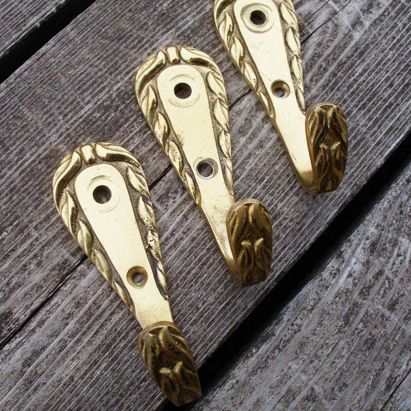 Brass Hook - Etsy
