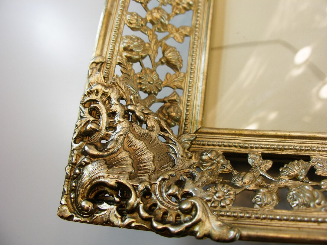 23x28cm Ornate Brass Frame-brass Photo Frame-wedding Picture Frame ...
