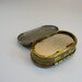 Brass Snuff Box, 19th Century Double Sided Box With Engraved ...