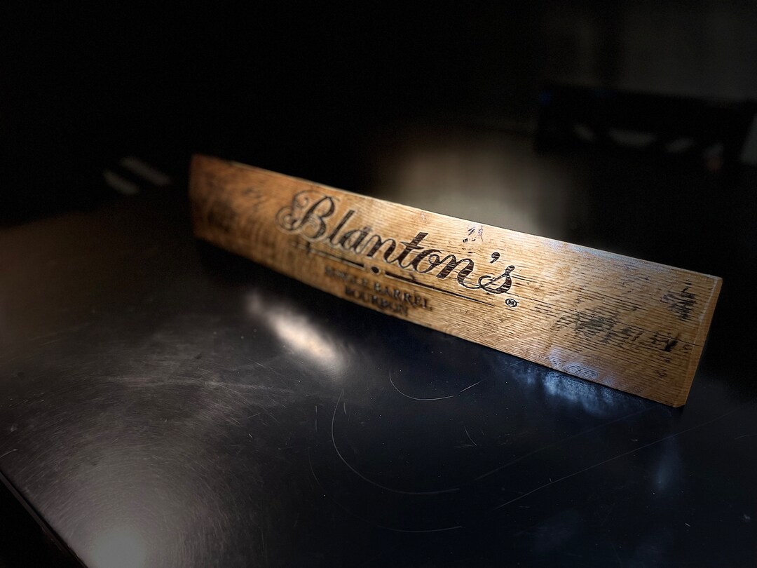 Bourbon Barrel Stave Bar Sign - Etsy