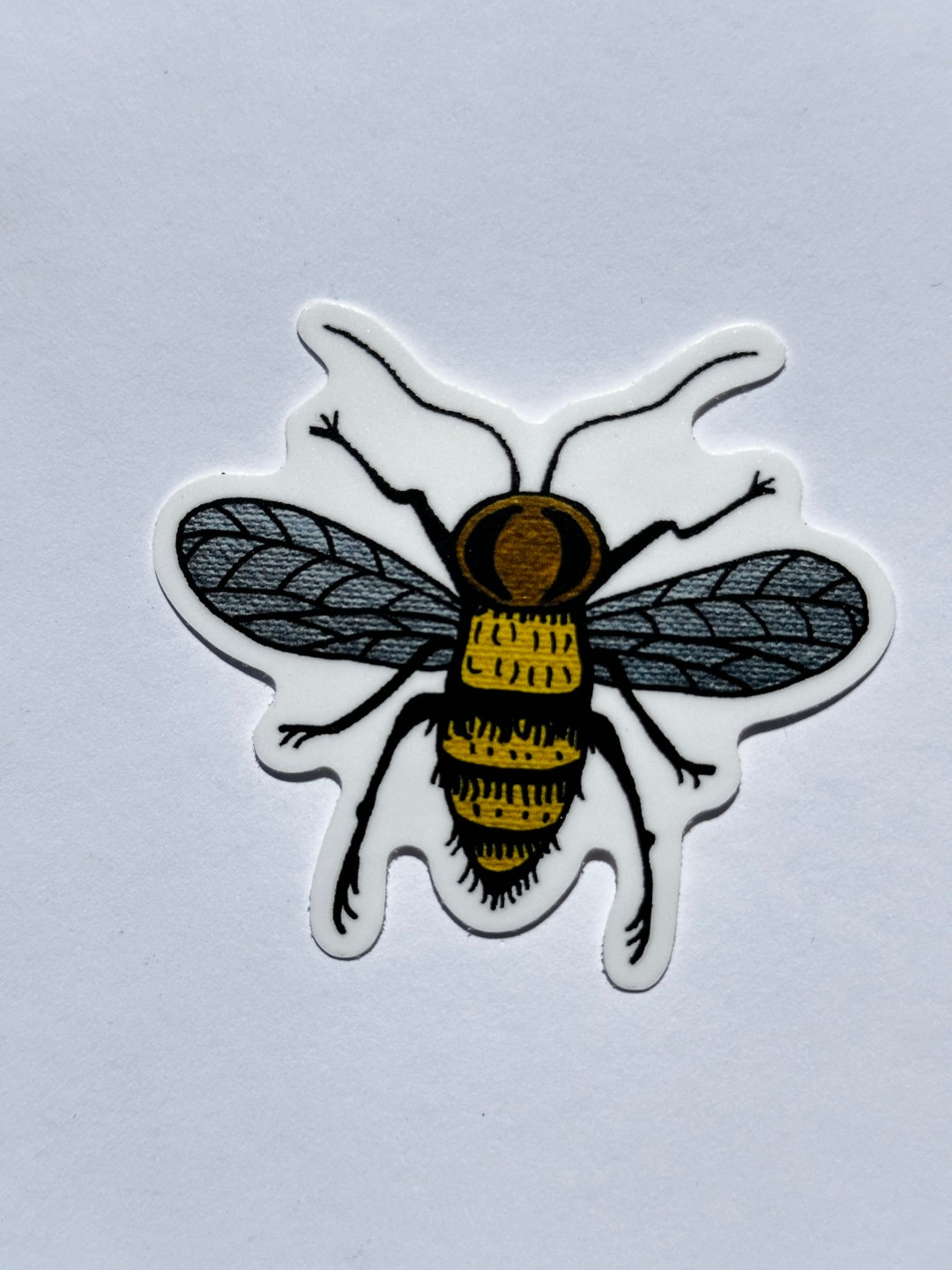 Bumble Bee Vinyl Sticker High Quality – Original Design - Water Bottle ...