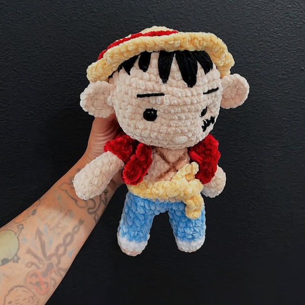 One Piece Anime Crochet Pattern - Etsy