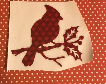 Cardinal decal | Etsy