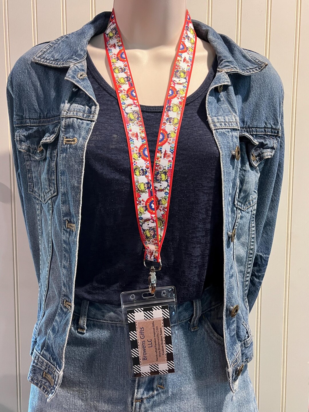 Rainbow Brite Inspired Lanyard - Etsy