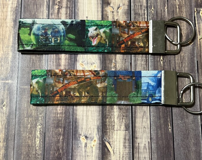 Jurassic World ACU Keychain - Etsy