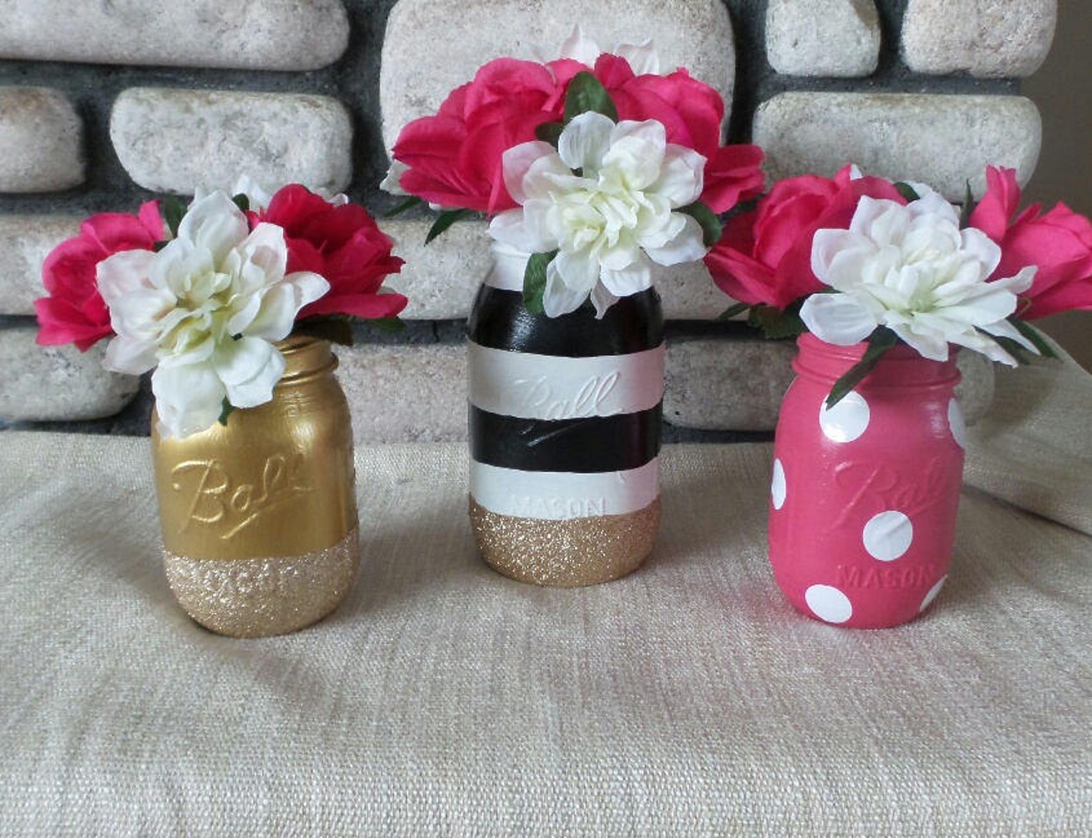 Kate Spade Inspired Centerpieces•bridal Shower Decor•baby Shower Decor ...