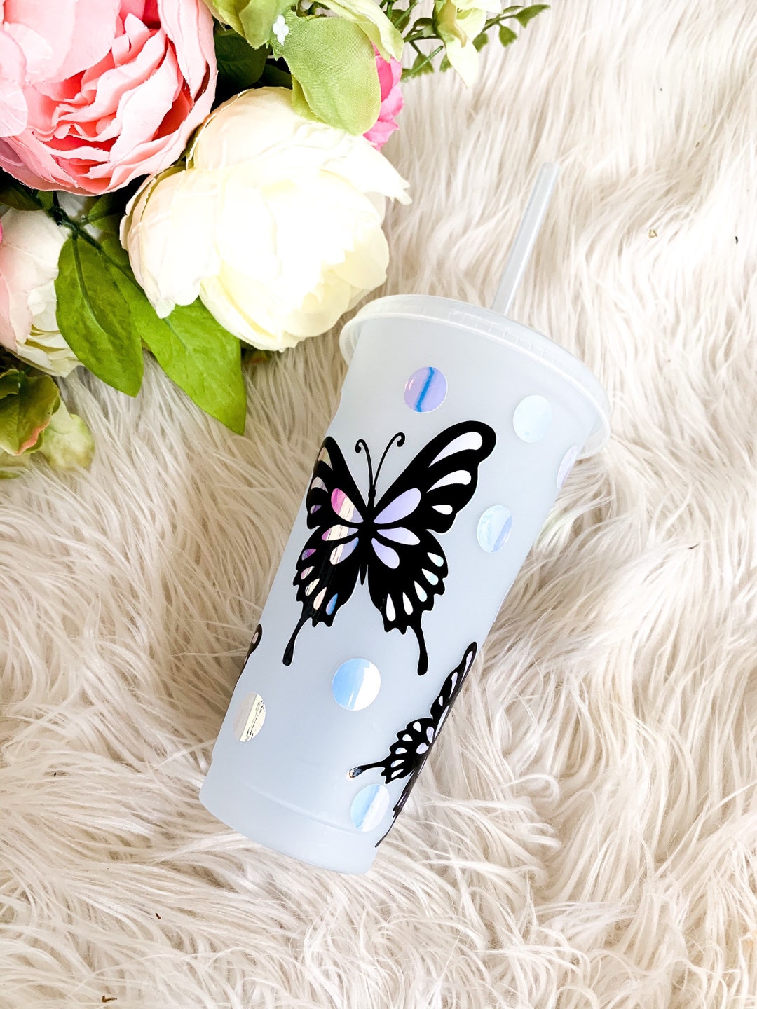 Color Changing Cups, Cold Cups, Butterfly Cold Cup, Butterfly Tumbler ...
