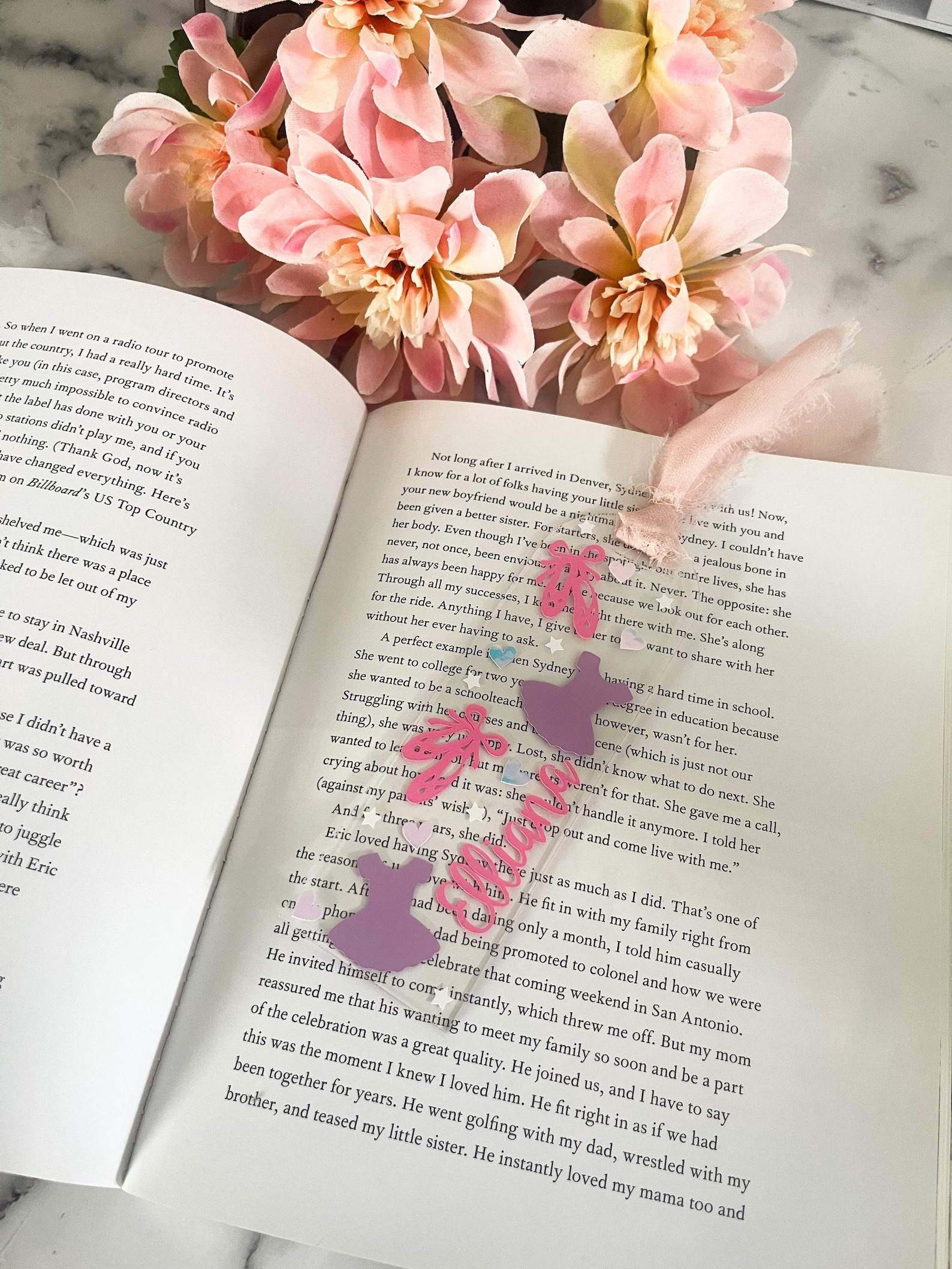 Personalized Bookmark for Reader, Sports Bookmark, Custom Acrylic ...
