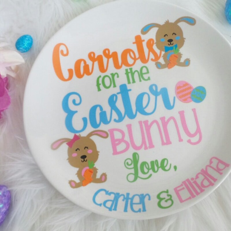 Easter Plate - Etsy