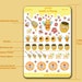 Sweet as Honey Bee Themed Sticker Sheets, Sweeter Than Honey, Cute Bee ...