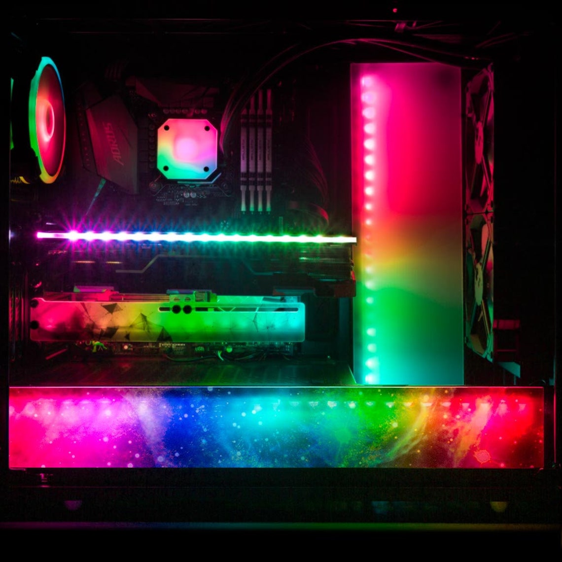 RGB PSU Shroud Cover by V1 Tech Nova | Etsy