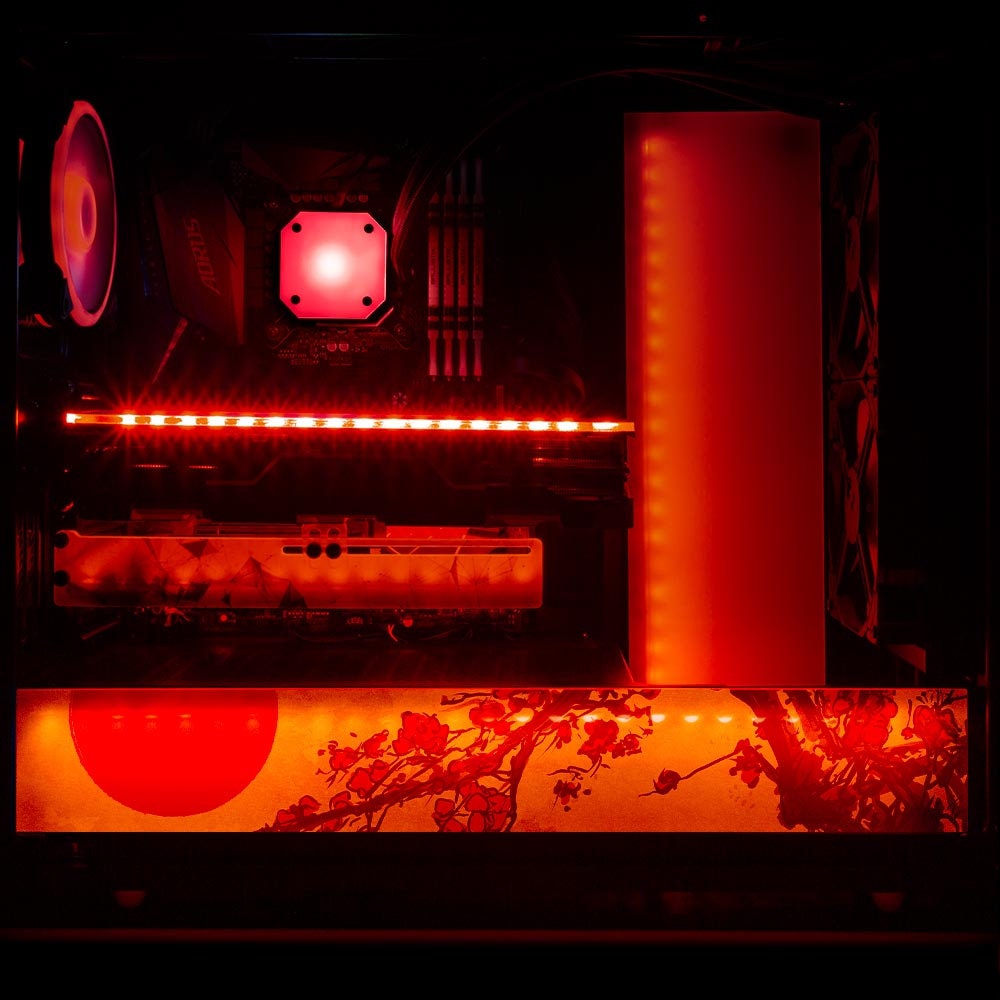 RGB PSU Shroud Cover by V1 Tech Nature artist Ddjvigo | Etsy