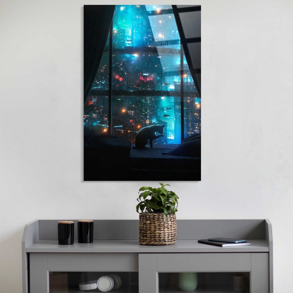 Led Cyberpunk Wall Art - Etsy