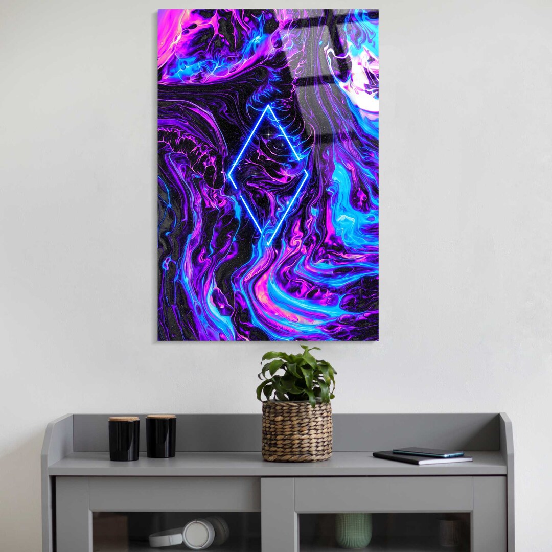 Plexi Glass Wall Art by V1 Tech Artist: Geoglyser - Etsy
