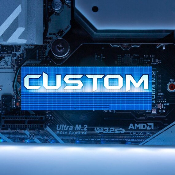 Custom M.2 Heatsink Cover With ARGB Lighting Design Your Own - Etsy