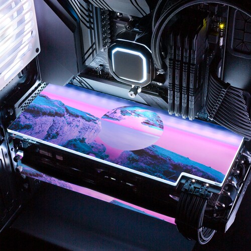 Custom RGB GPU Backplate Spectrum - Etsy UK