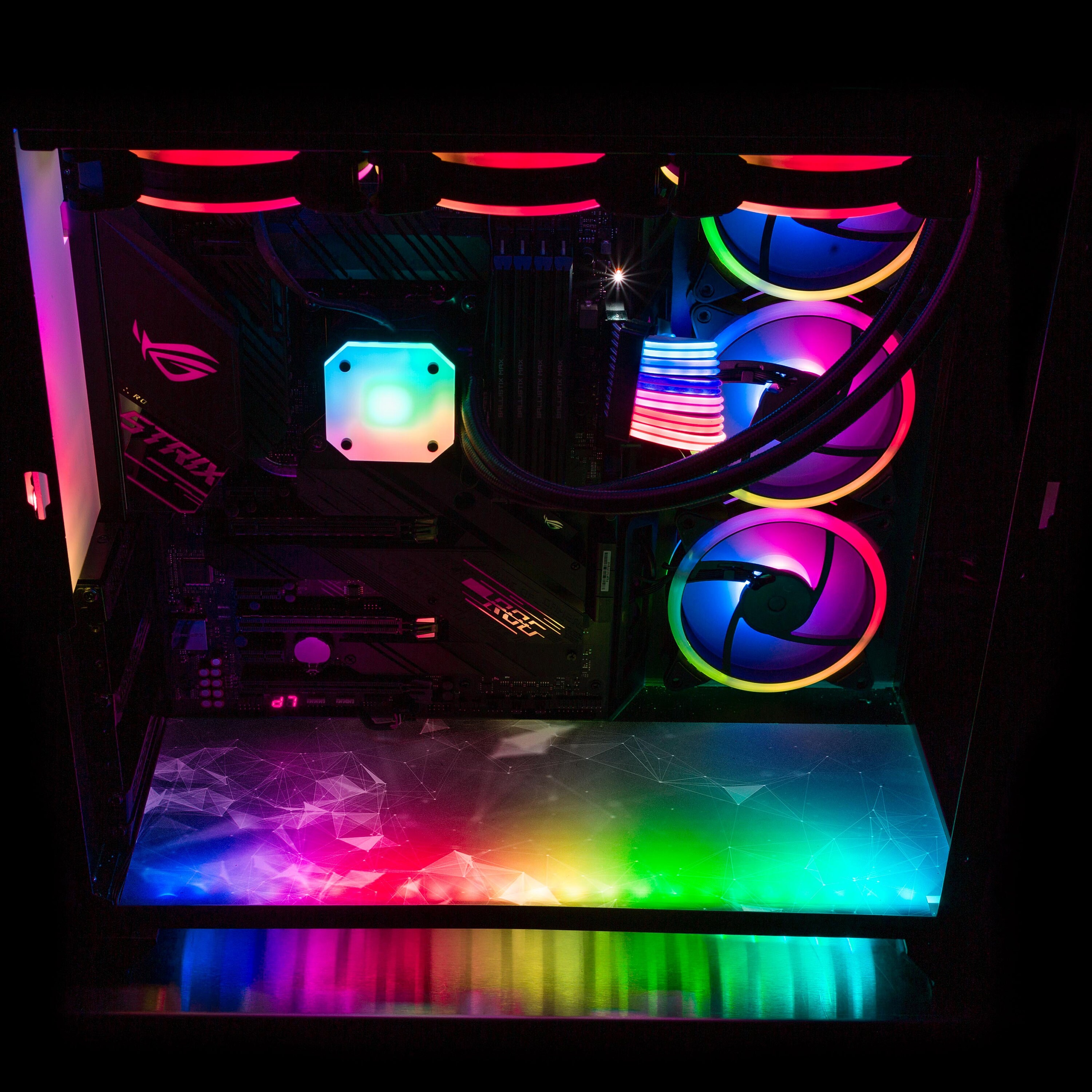 Custom Design Printed RGB panels for Lian Li PC-011 Dynamic | Etsy