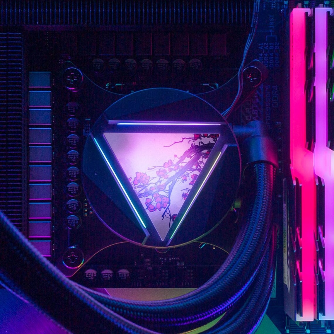 Custom AIO Cover for MSI Mag CORELIQUID 240R 360R Design Your | Etsy