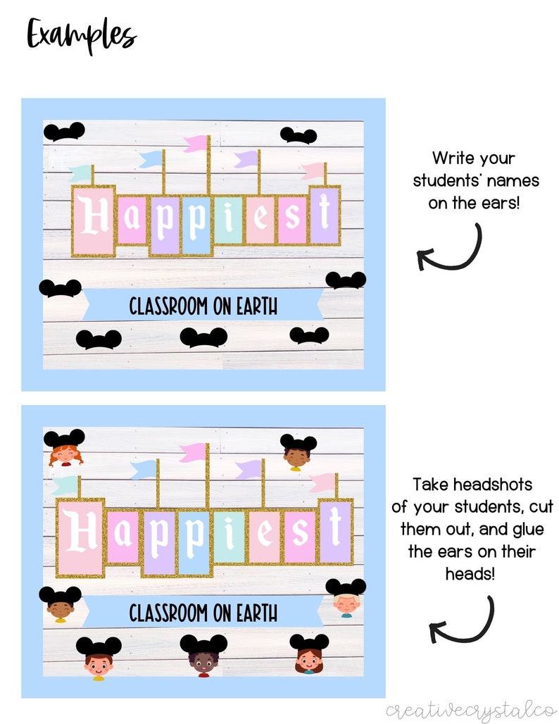 Happiest Classroom on Earth Bulletin Board Kit - Etsy