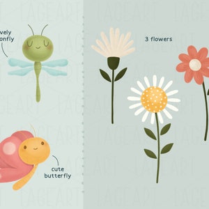 Bugs and Insects Clipart Set / Ant PNG / Cute Butterfly / Bee ...