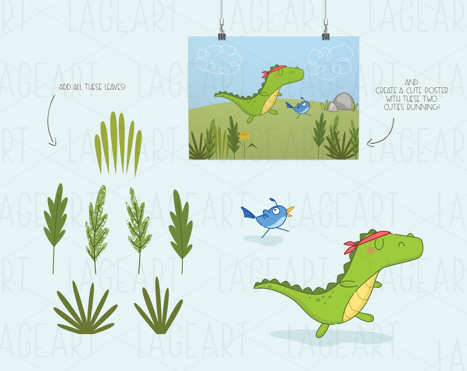 Bayou Alligator Clipart Set / Adorable Alligators and Birds / Perfect ...