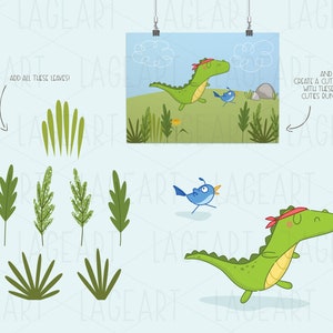 Bayou Alligator Clipart Set / Adorable Alligators and Birds / Perfect ...