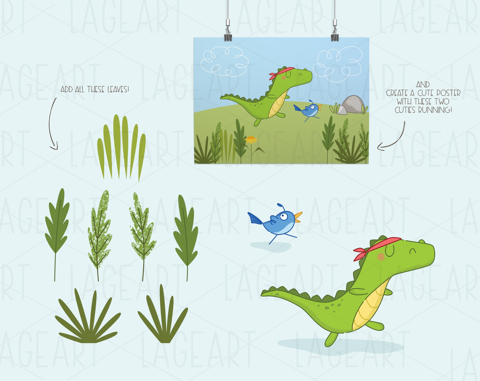 Bayou Alligator Clipart Set / Adorable Alligators and Birds / Perfect ...