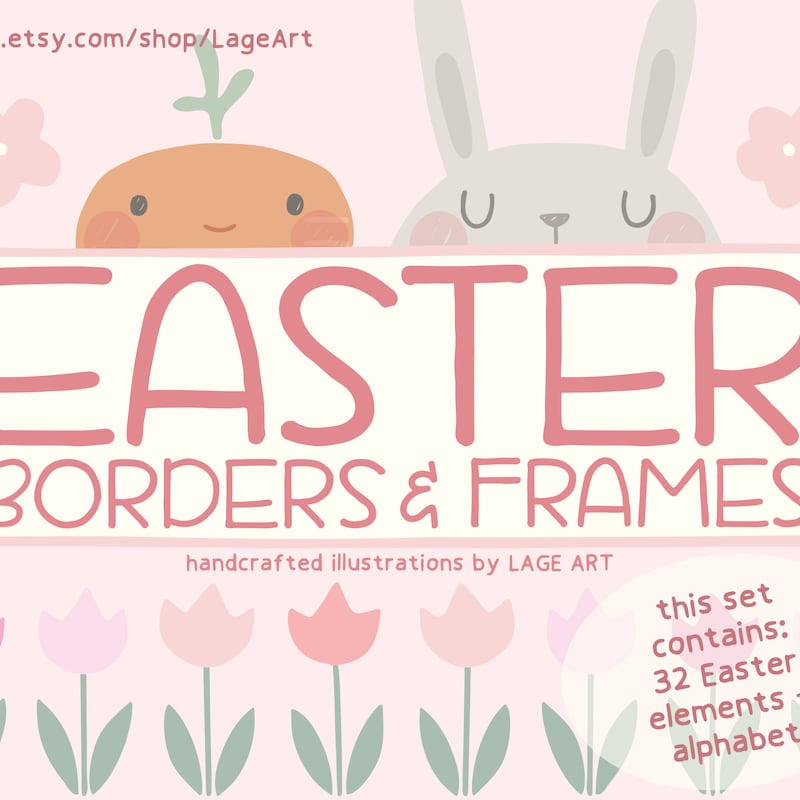 Easter Border - Etsy