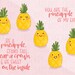 Pineapples With Faces Clipart / Pineapple Graphics / Summer Clipart ...