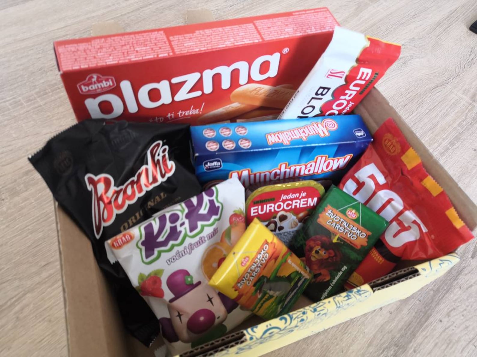 Yugoslavia ex yu balkan sweets box and serbian croatian | Etsy