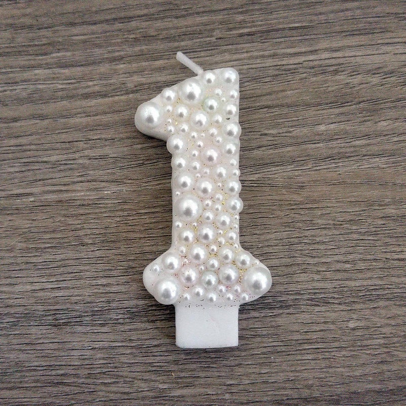 Number One Candle - Etsy