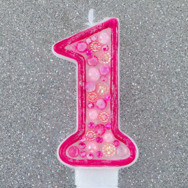 Hot Pink Candle - Etsy