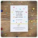 Pack of 5 Friendship Wish Bracelets, Friendship Poem Cards Bulk Pack ...