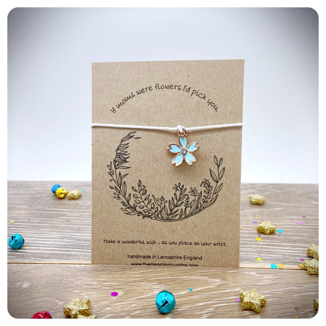 If Moms Were Flowers I’d Pick You Quote Card, Cute Mothers Day Gift ...