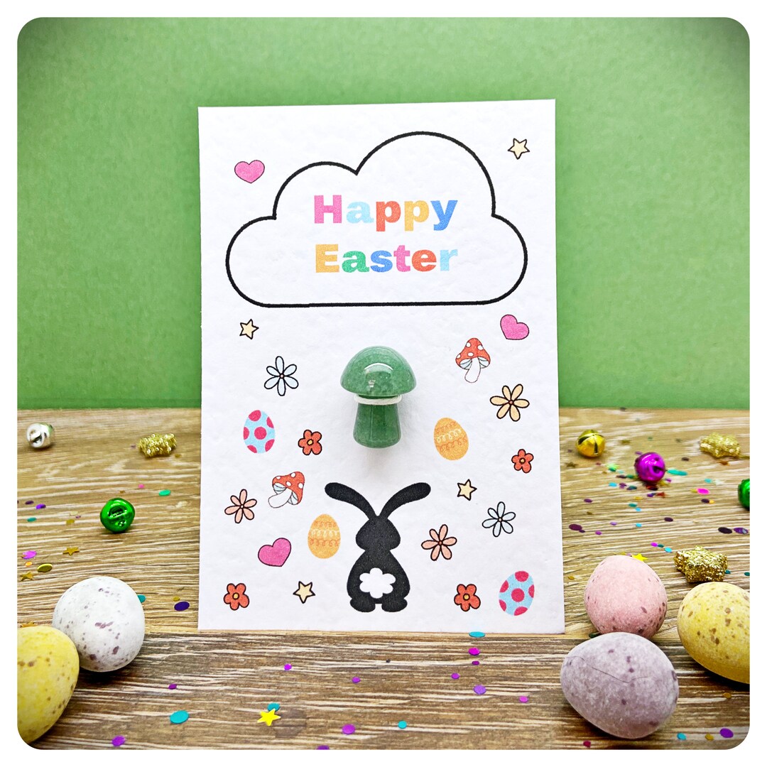 Crystal Easter Greeting Card for Egg Hunt Easter Gifts for Kids Happy ...