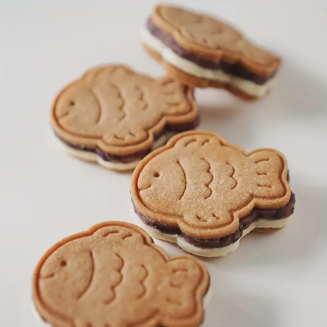 Fish Cookie Cutter With Stamp: 2-inch Biscuit & Fondant Mold - Etsy