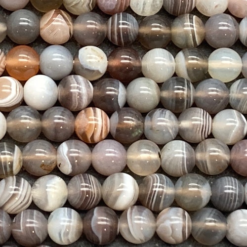 8mm Pink Fire Agate Beads Full or Half Strand Round Hot - Etsy