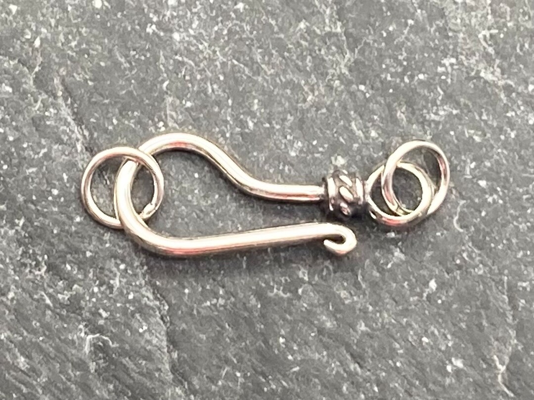 Sterling Silver Bali Style Clasp, 25mm, Clasp, Silver Clasp, Bracelet ...