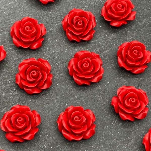 Rose Petal Beads - Etsy