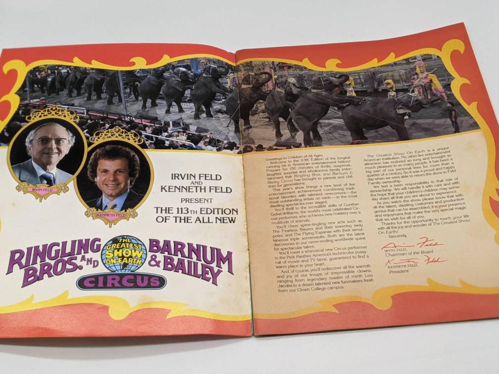 113th Edition Ringling Bros Barnum and Bailey Circus Souvenir - Etsy
