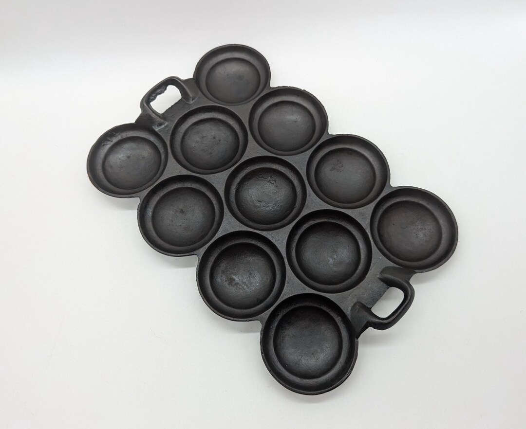 GF Filley Cast Iron Gem Pan No. 11 - Gate Mark 11 Cup Rare Gem Pan - Etsy