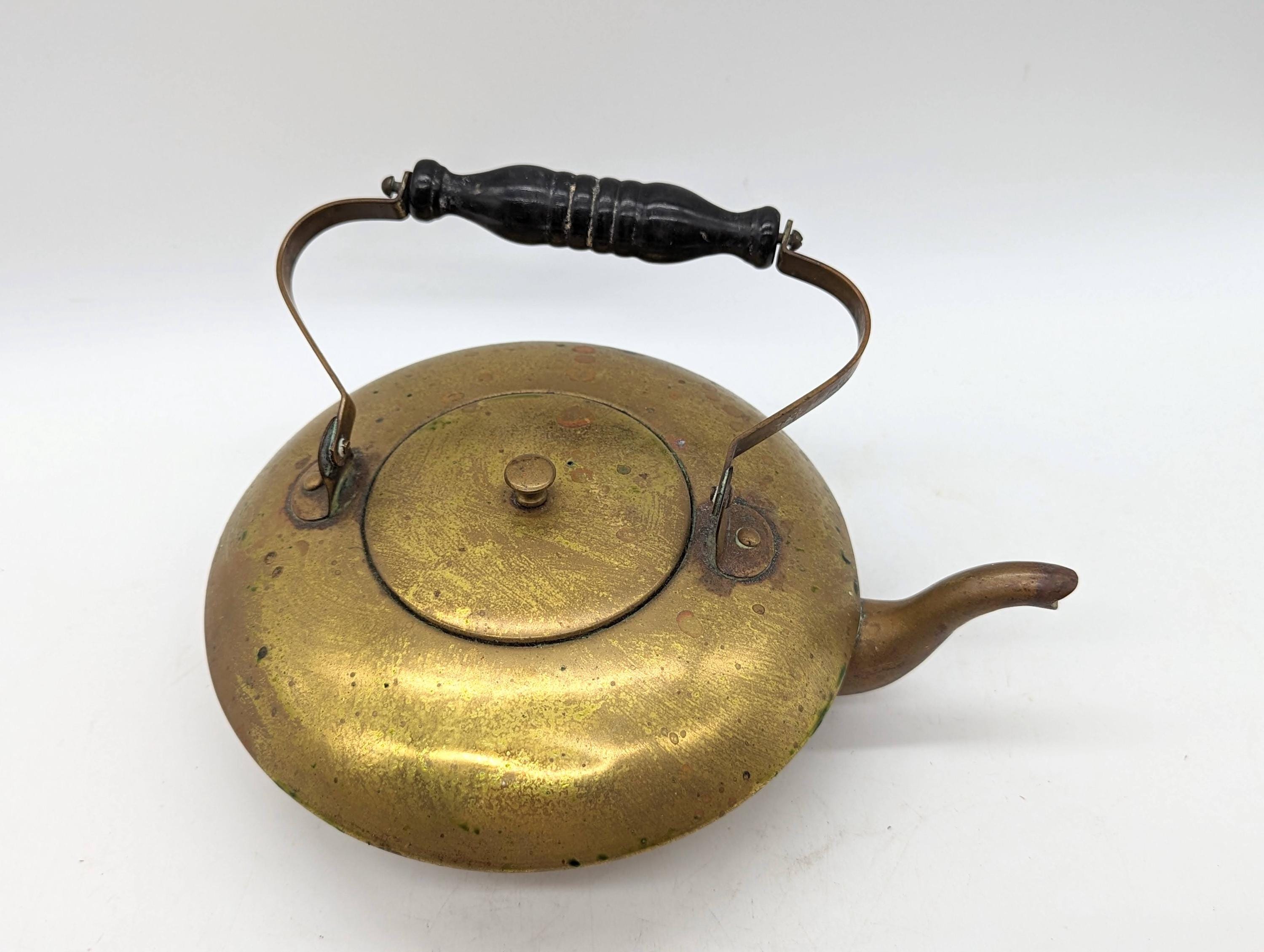 S Sternau & Co Brass Ornate Teapot - Etsy