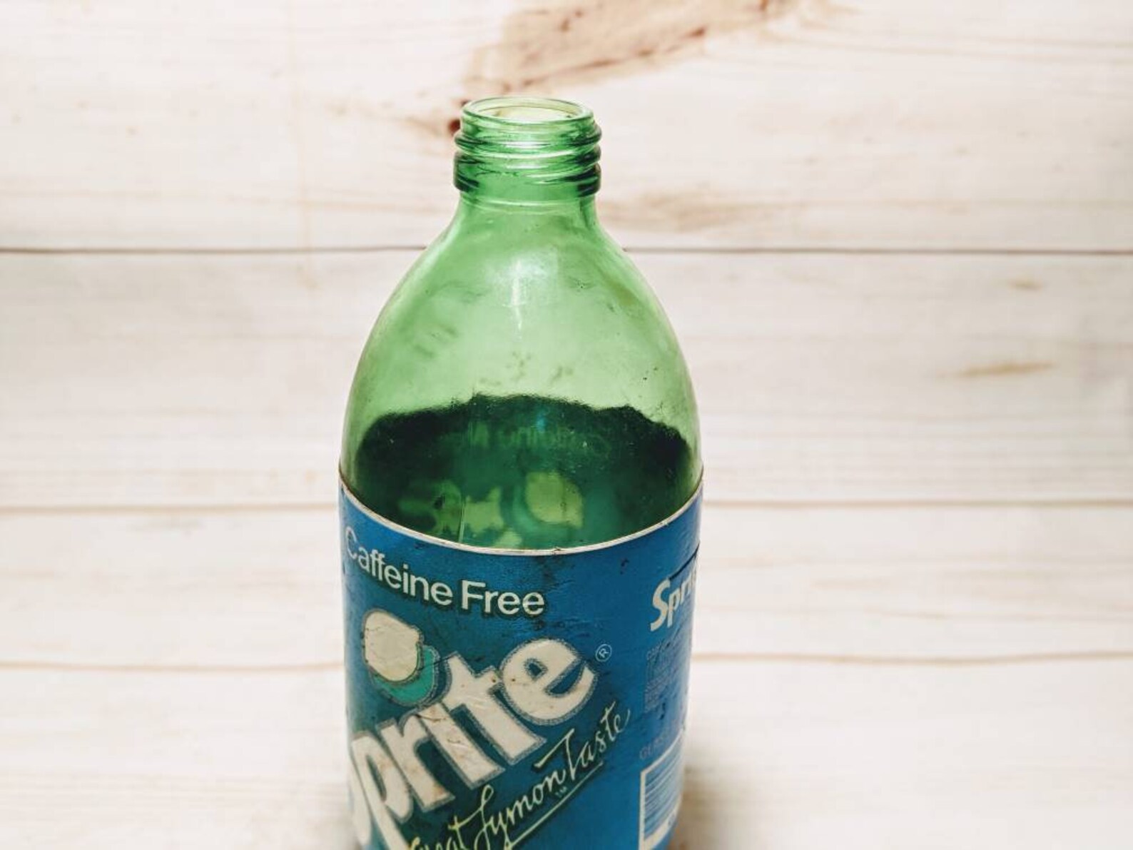 Retro Sprite Soda Bottle With Label, Retro Diner Decor, Old Soda ...