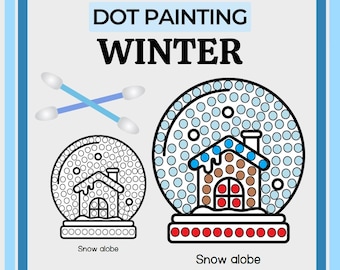 Fine Motor Skills Q-tip Dot Painting | Space Printable Activity - Etsy